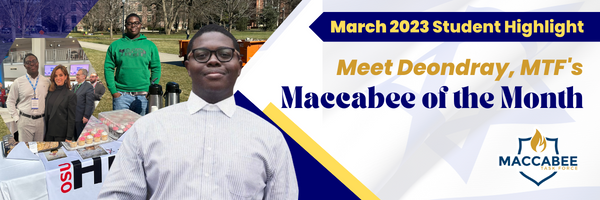 Maccabee of the Month: Deondray Radford - Maccabee Task Force